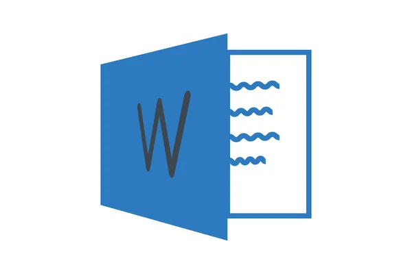 Microsoft word icon Vector Art Stock Images | Depositphotos