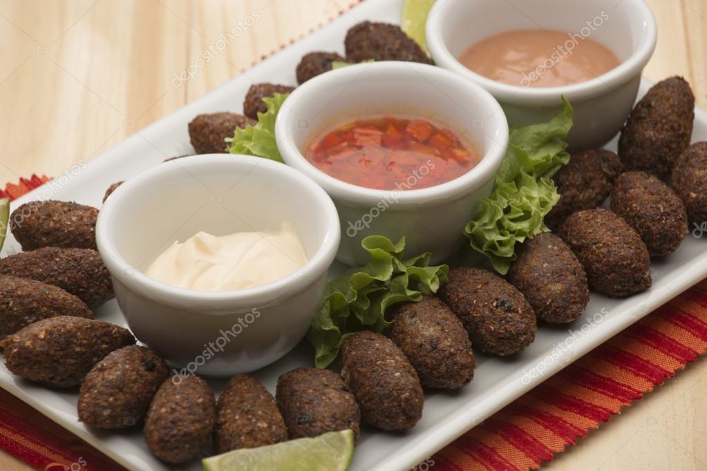 Middle Eastern minced meat Stock Photo by ©diogoppr 83982710