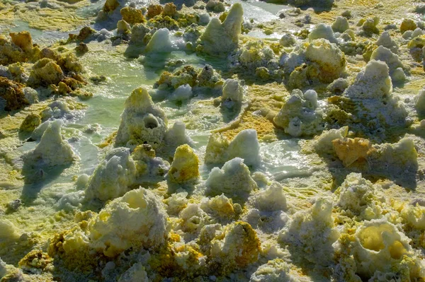 Dallol Active Volcano Danakil Basin Northeastern Ethiopia Border ...