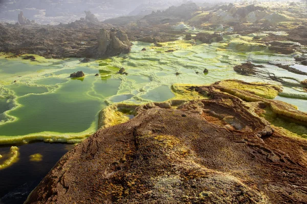 Dallol Active Volcano Danakil Basin Northeastern Ethiopia Border ...