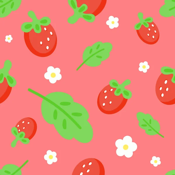 100,000 Cute strawberry vector background Vector Images | Depositphotos