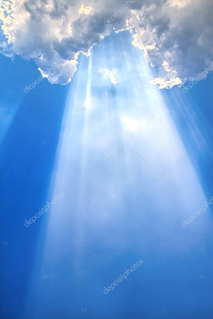 Rayos De Luz Celestiales