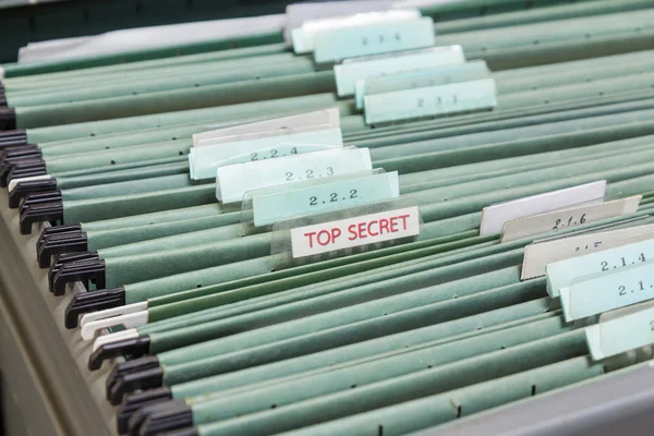 File folders in a filing cabinet — Stock Photo © Jat306 #77265082
