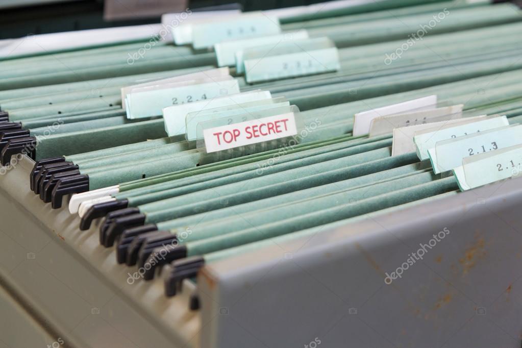 File folders in a filing cabinet — Stock Photo © Jat306 #77265084