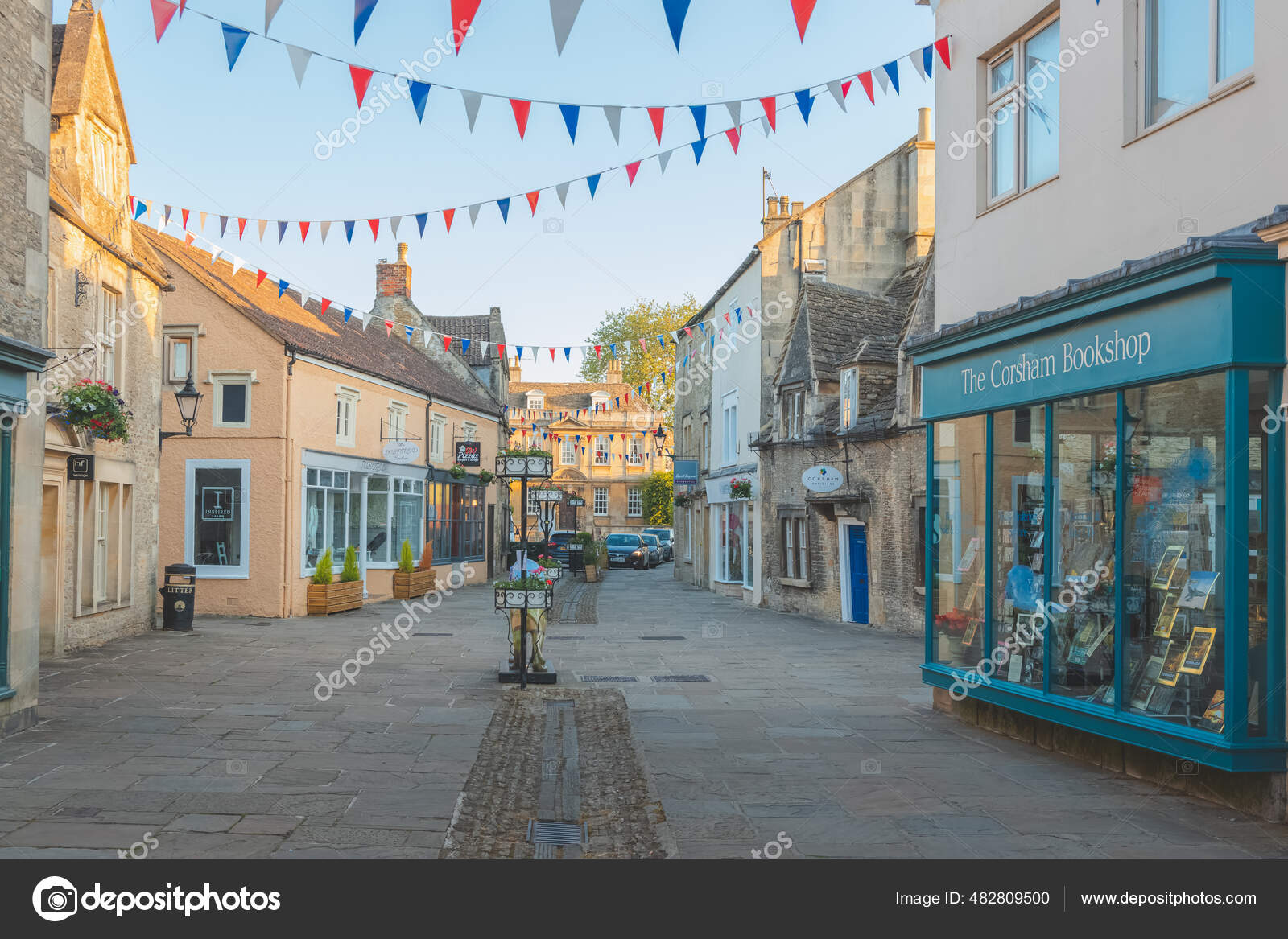 Corsham June 2021 Historic Quaint Old Market Town Centre Corsham ...