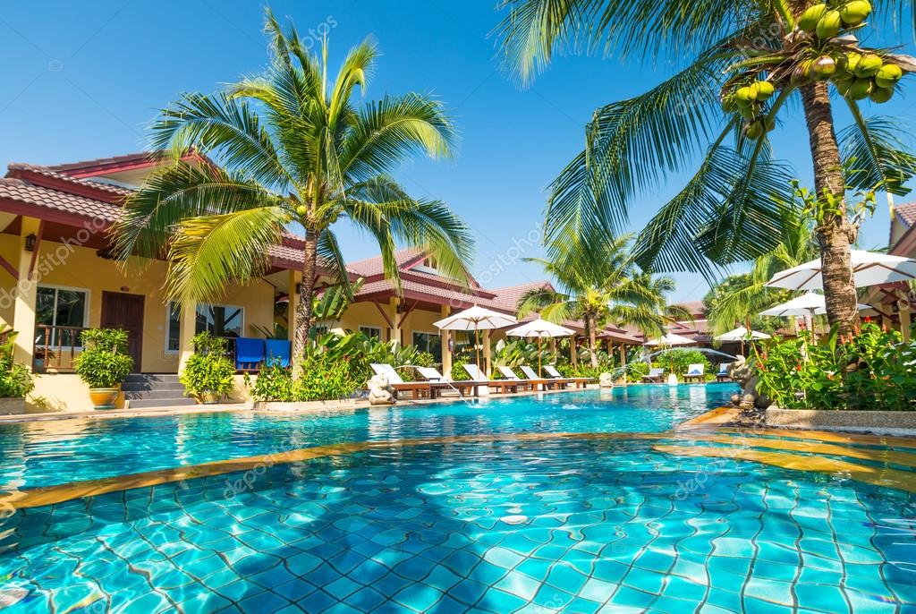 Beautiful swimming pool – Stock Editorial Photo © iggy74 #71419311