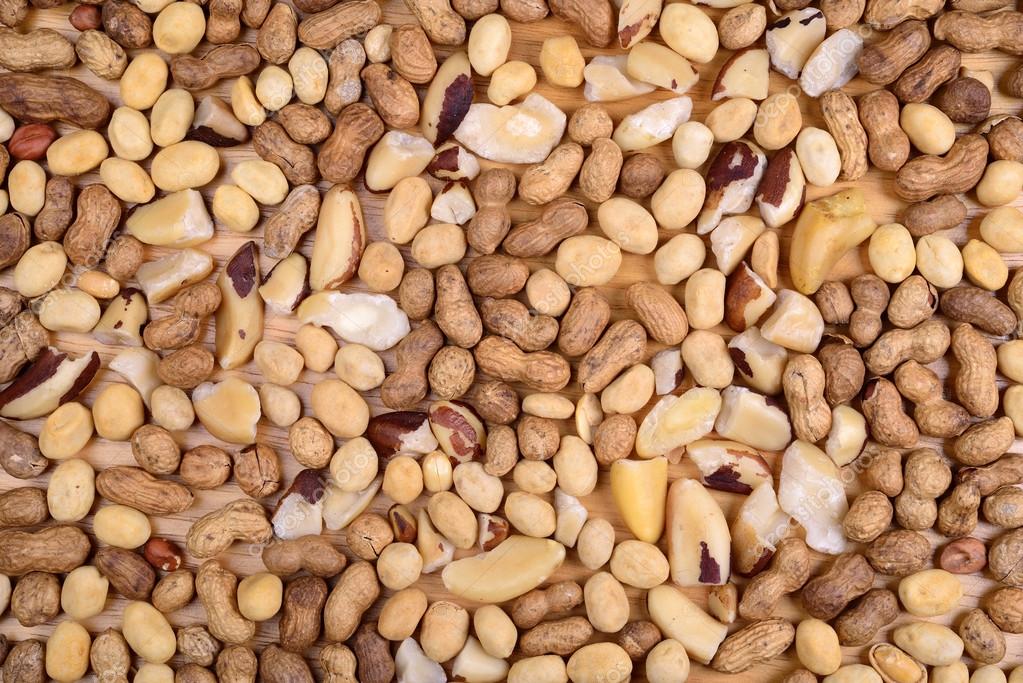Peanut and Brazil Nut Mix Stock Photo by ©trindade51 84525300