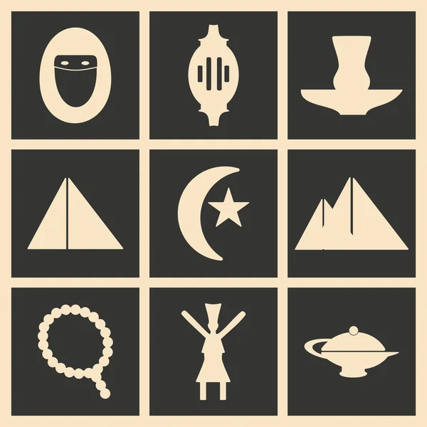 Arabian symbols Stock Vector Image by ©yyanng #41370655