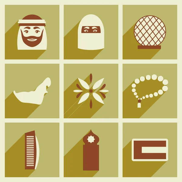 Arabian symbols Stock Vector Image by ©yyanng #41370655