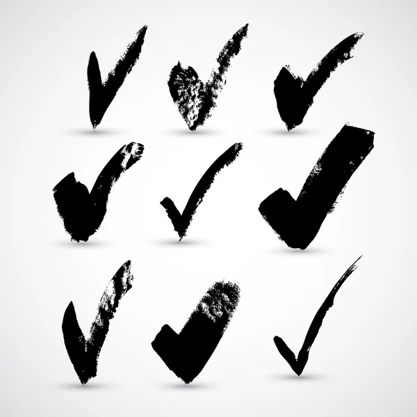 Grunge check mark Vector Art Stock Images | Depositphotos