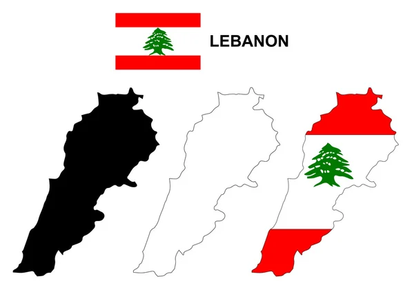 776 Lebanon map Vector Images | Depositphotos
