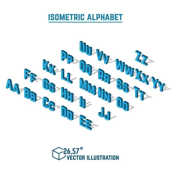 Isometric alphabet Vector Art Stock Images | Depositphotos