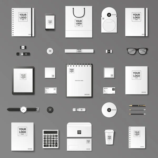 Mock up vector set. Stock Vector Image by ©Makalo86 #112992818