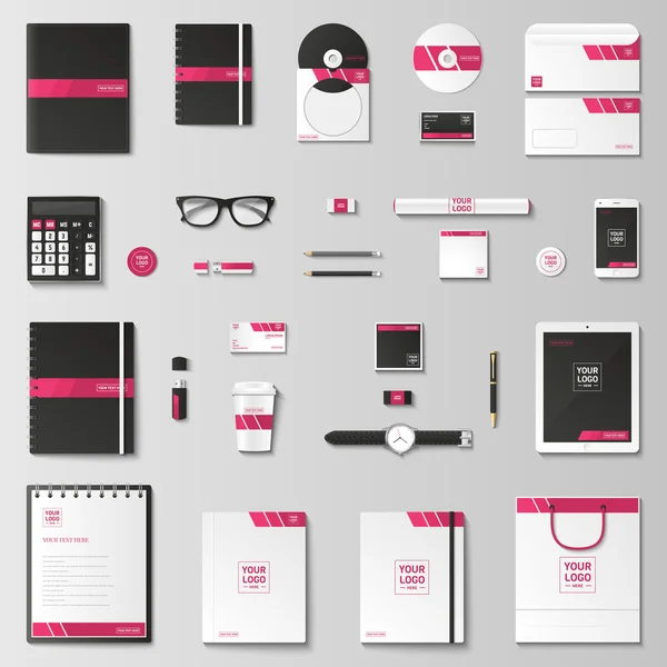 Mock up vector set. ⬇ Vector Image by © Makalo86 | Vector Stock 111648906