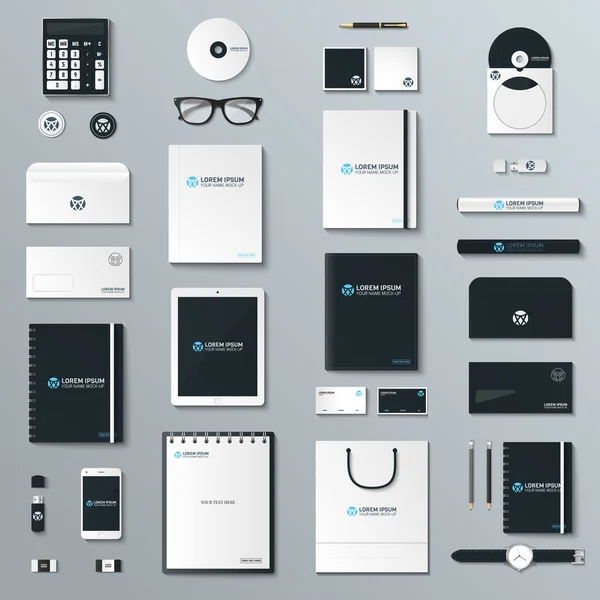 Mock up vector set. ⬇ Vector Image by © Makalo86 | Vector Stock 111648906