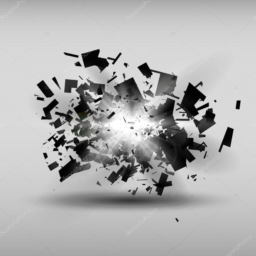 3d Explosion Vector