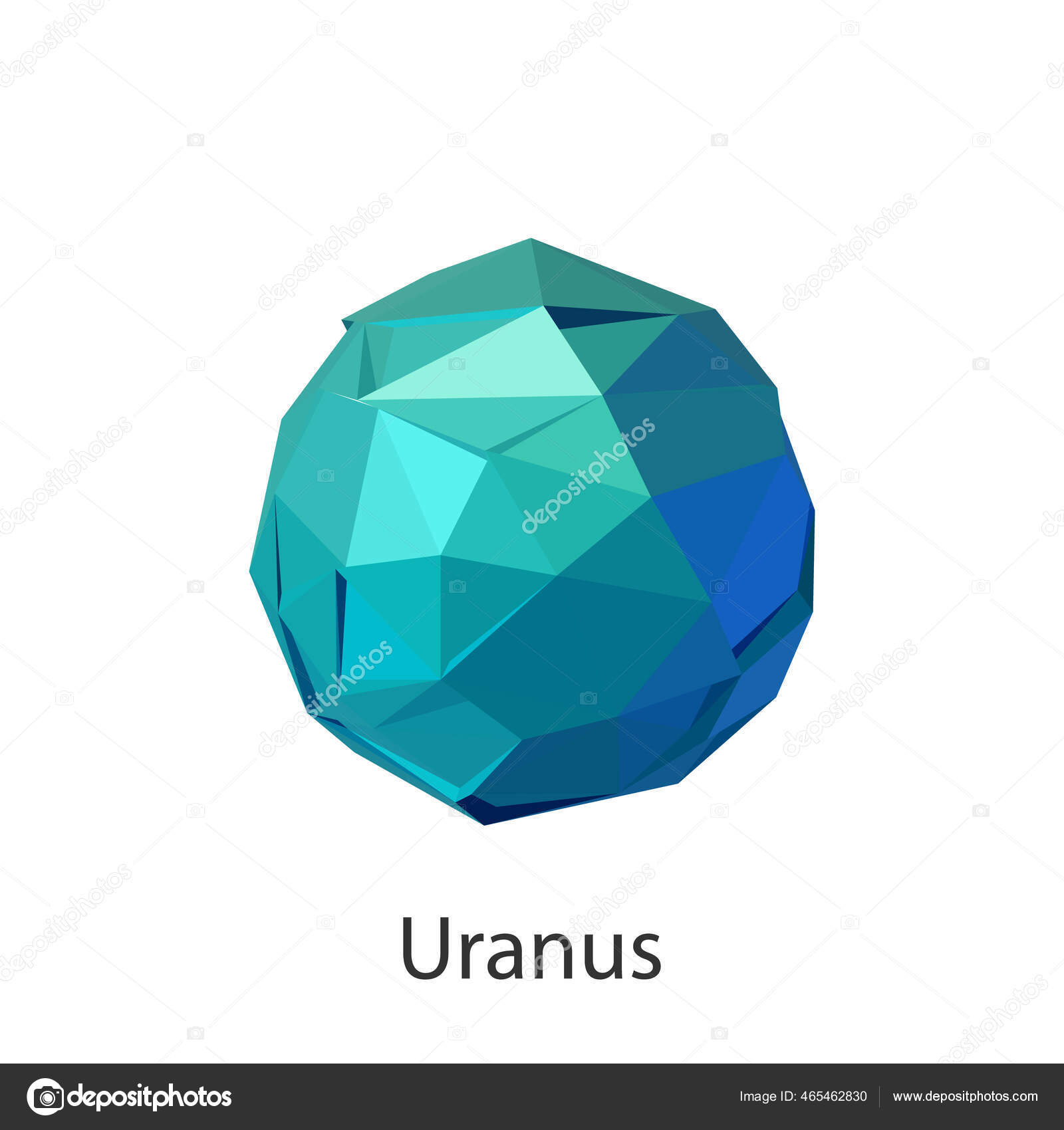 Vector set planet of the solar system. Stock Vector by ©Makalo86 465462830