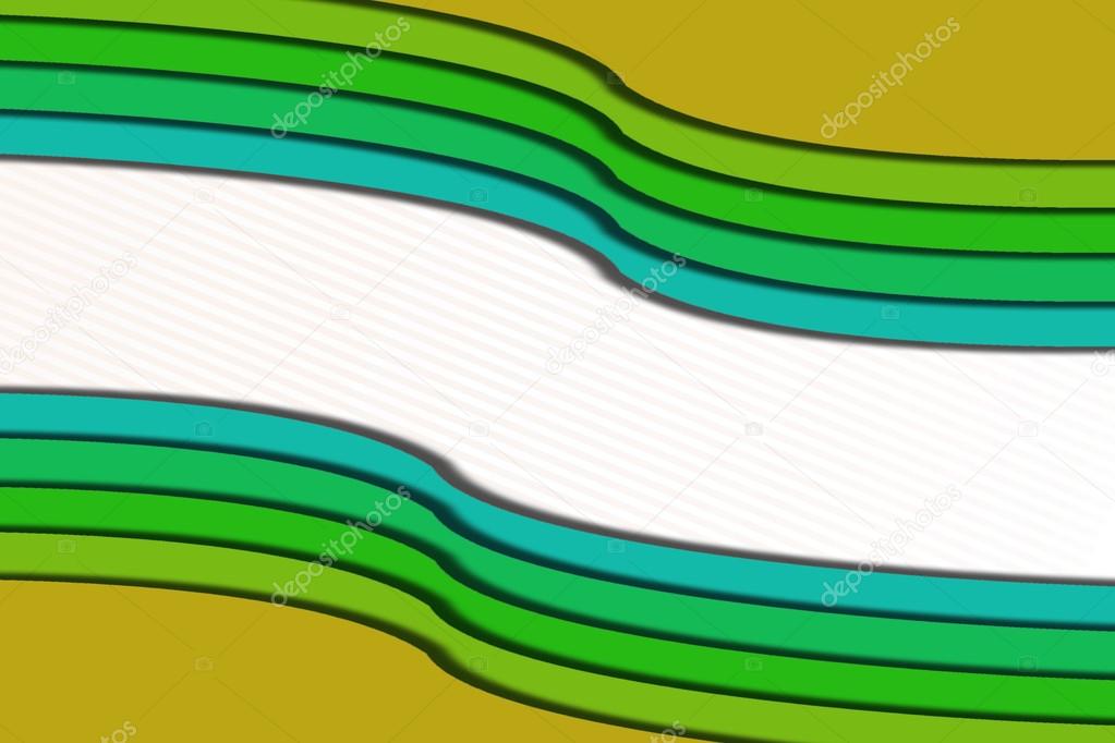 Background curve line on white space shadow overlap and dimensio ...