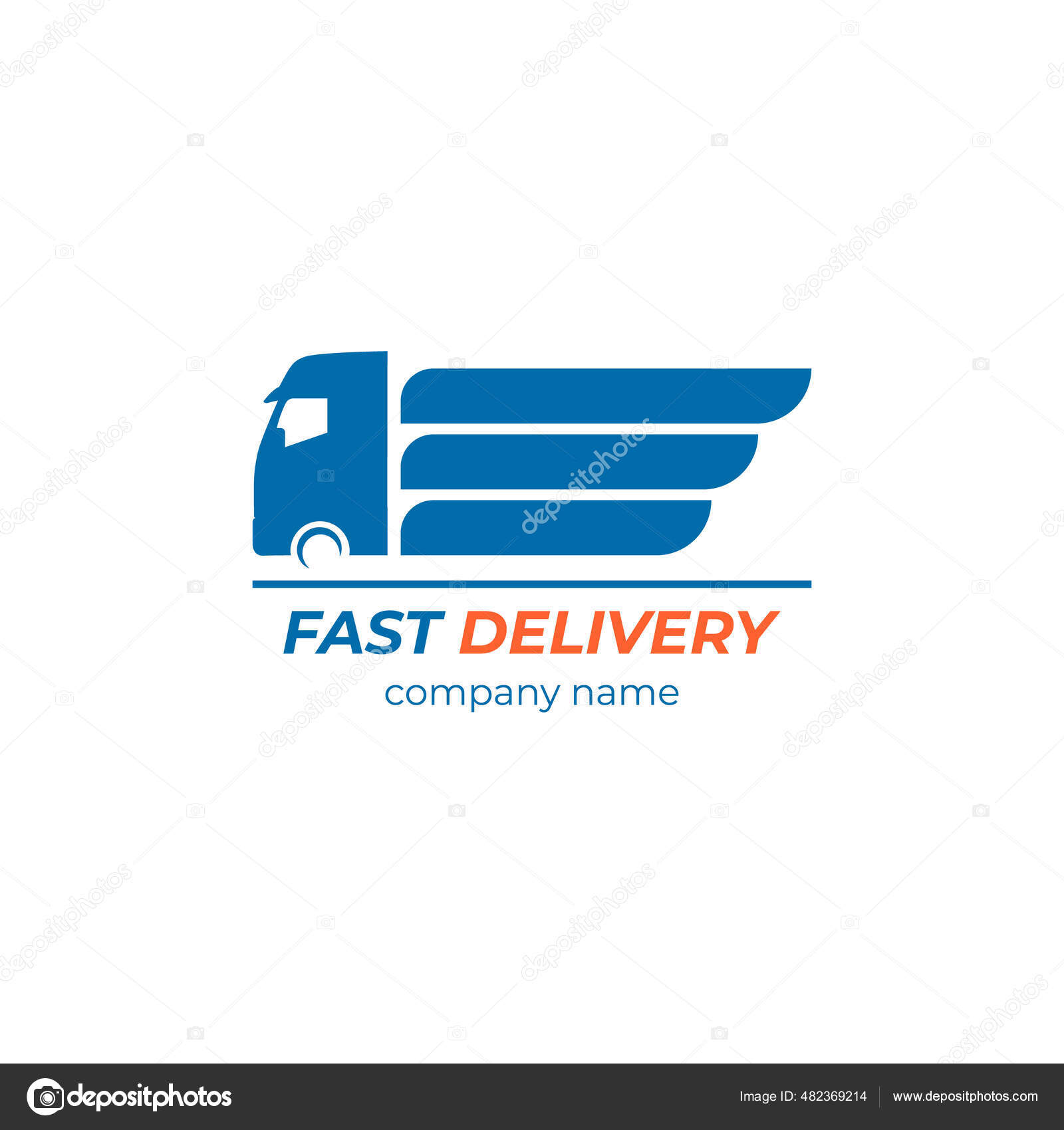 Logotipo De Empresa Rápida Realice Un Diseño De Logotipo Empresarial