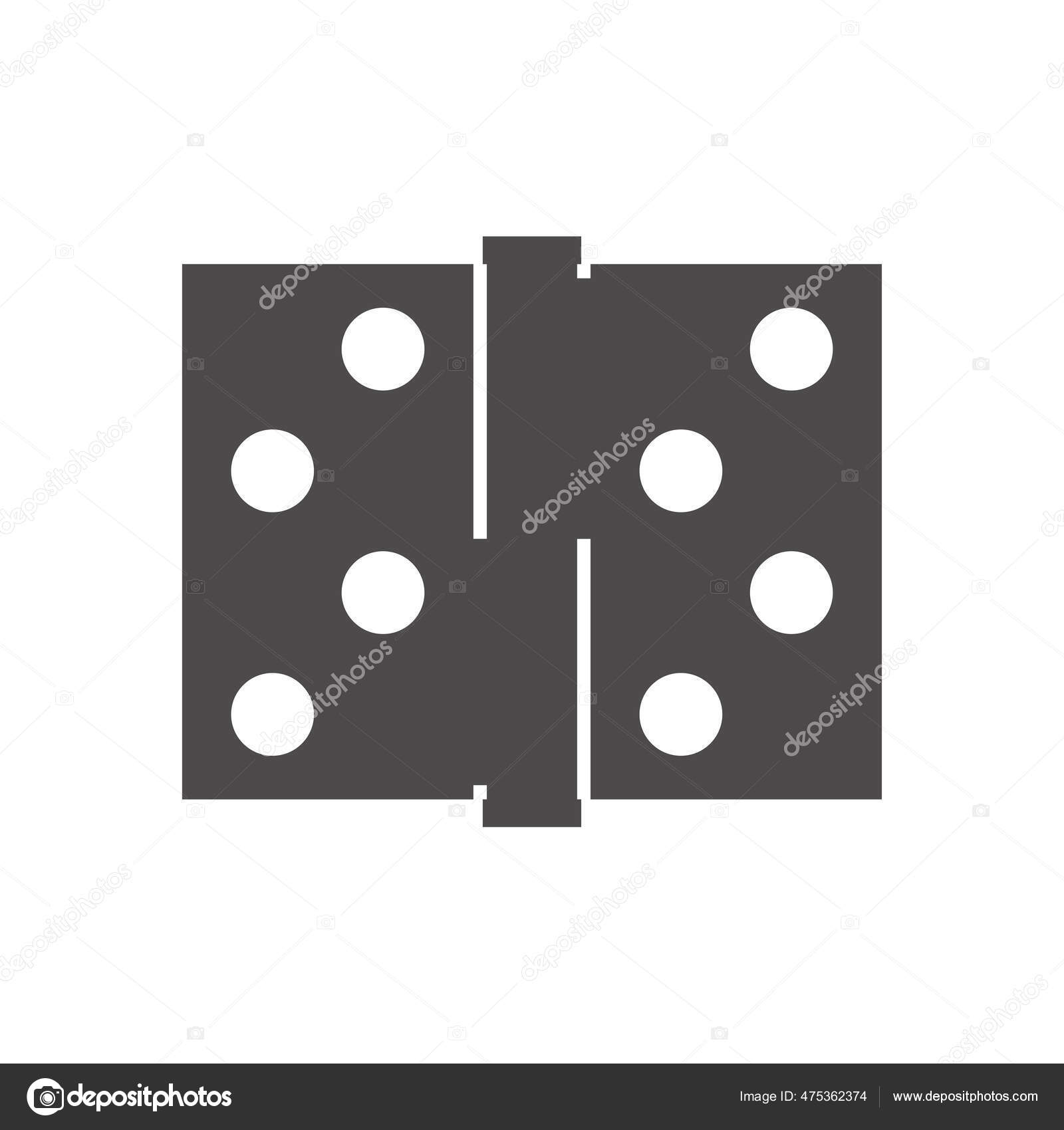 Door Hinges Icon Flat Style Isolated White Background Vector ...
