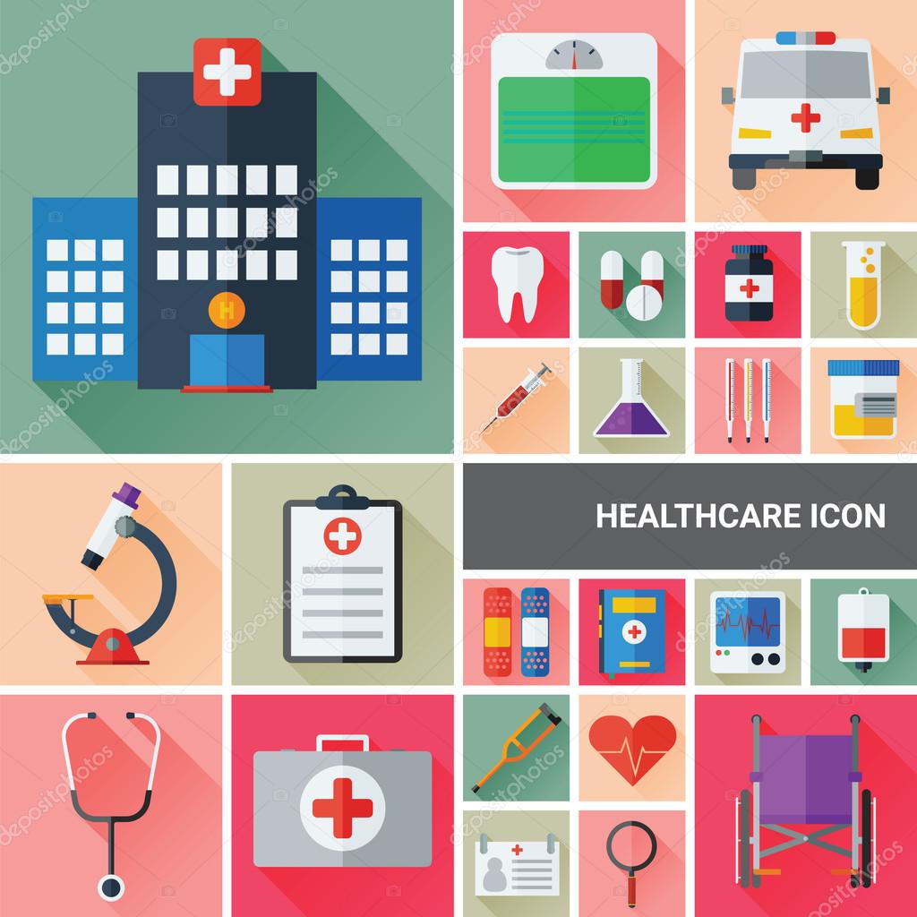 Colección Icono de Salud Vector de stock #70484545 de ©vintagio