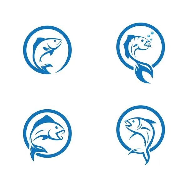 Peces logos Imágenes Vectoriales, Gráfico Vectorial de Peces logos ...