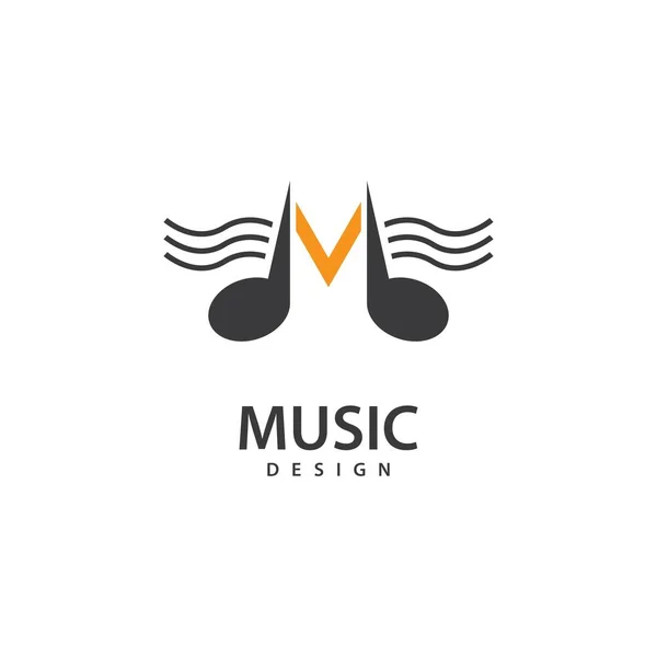100,000 M music logo Vector Images | Depositphotos
