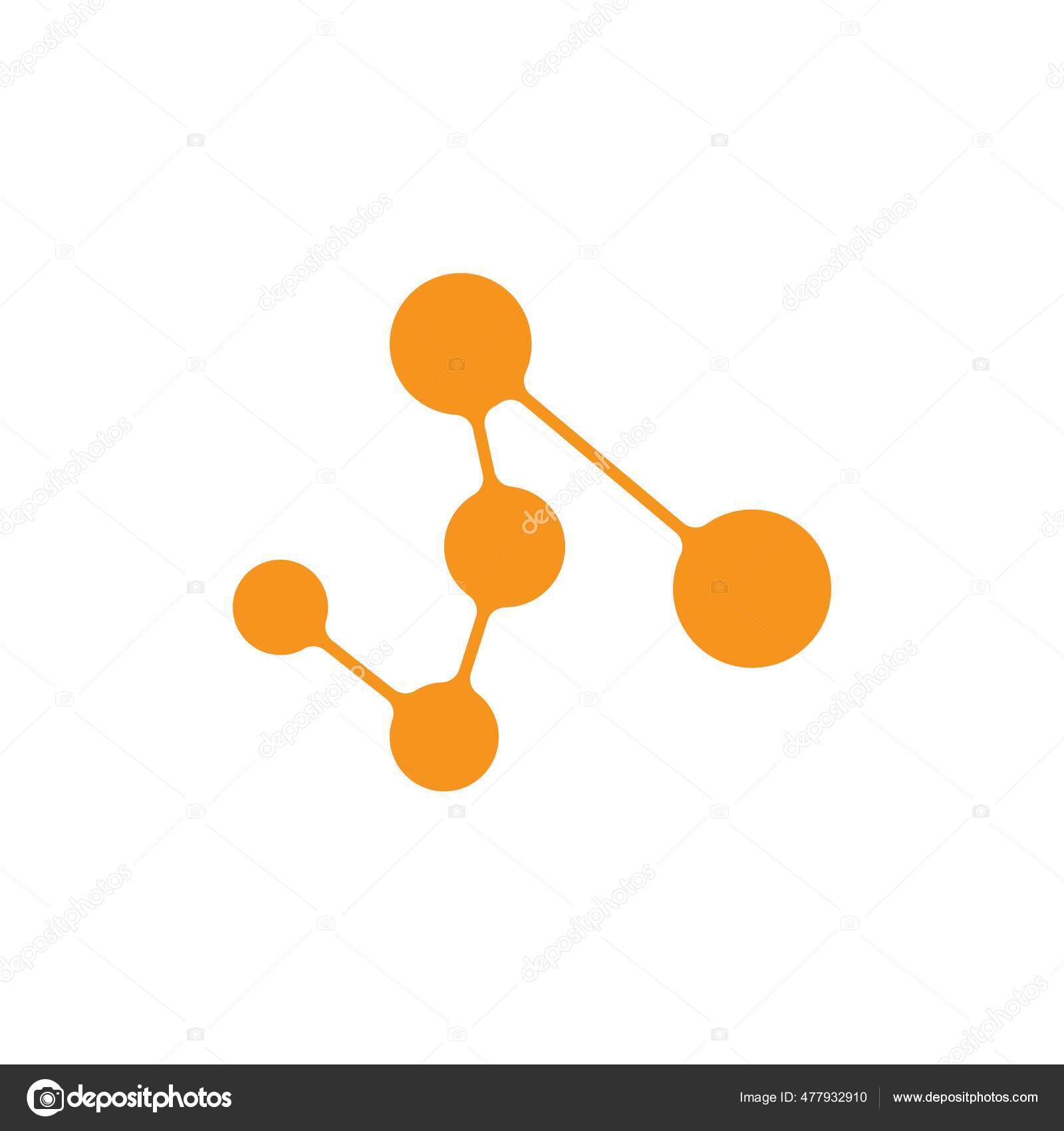 Molecule Logo Design Vector Illustration Stock Vector by ©Sarie75 477932910