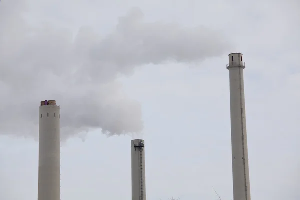 Factory chimneys - Stock Image - Everypixel