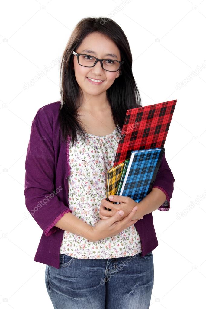 Friendly teacher pose Stock Photo by ©PepscoStudio 78895584