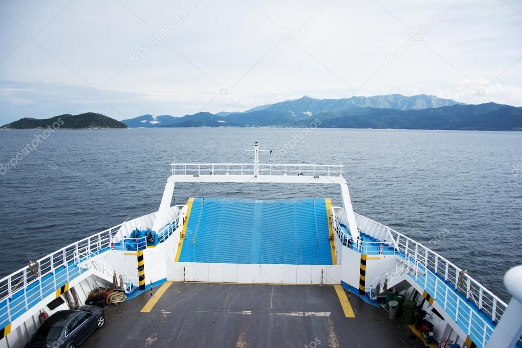 Front side of a ferry — Stock Photo © NewNow #78222576