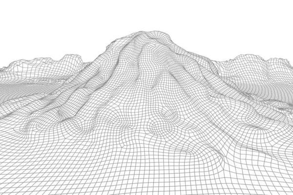 100,000 Wireframe terrain Vector Images | Depositphotos