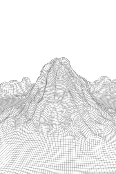 100,000 Wireframe mountain Vector Images | Depositphotos