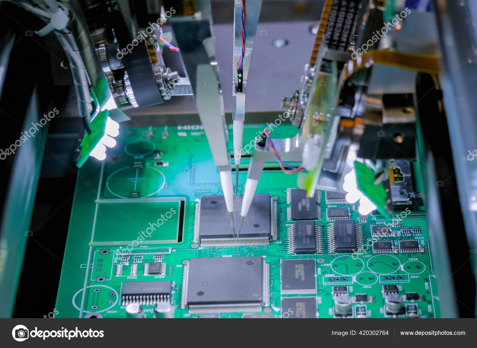 Quality testing of printed circuit boards - flying probe test at ...