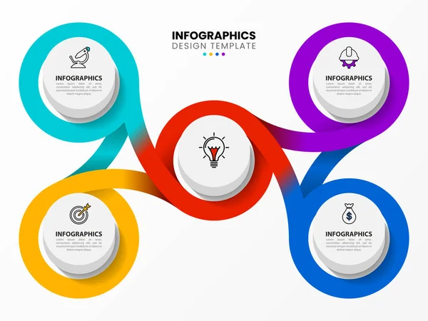 Infographic template with 3 options. Business concept Stock Vector by ©ondrakulisek@spoluzaci.cz ...