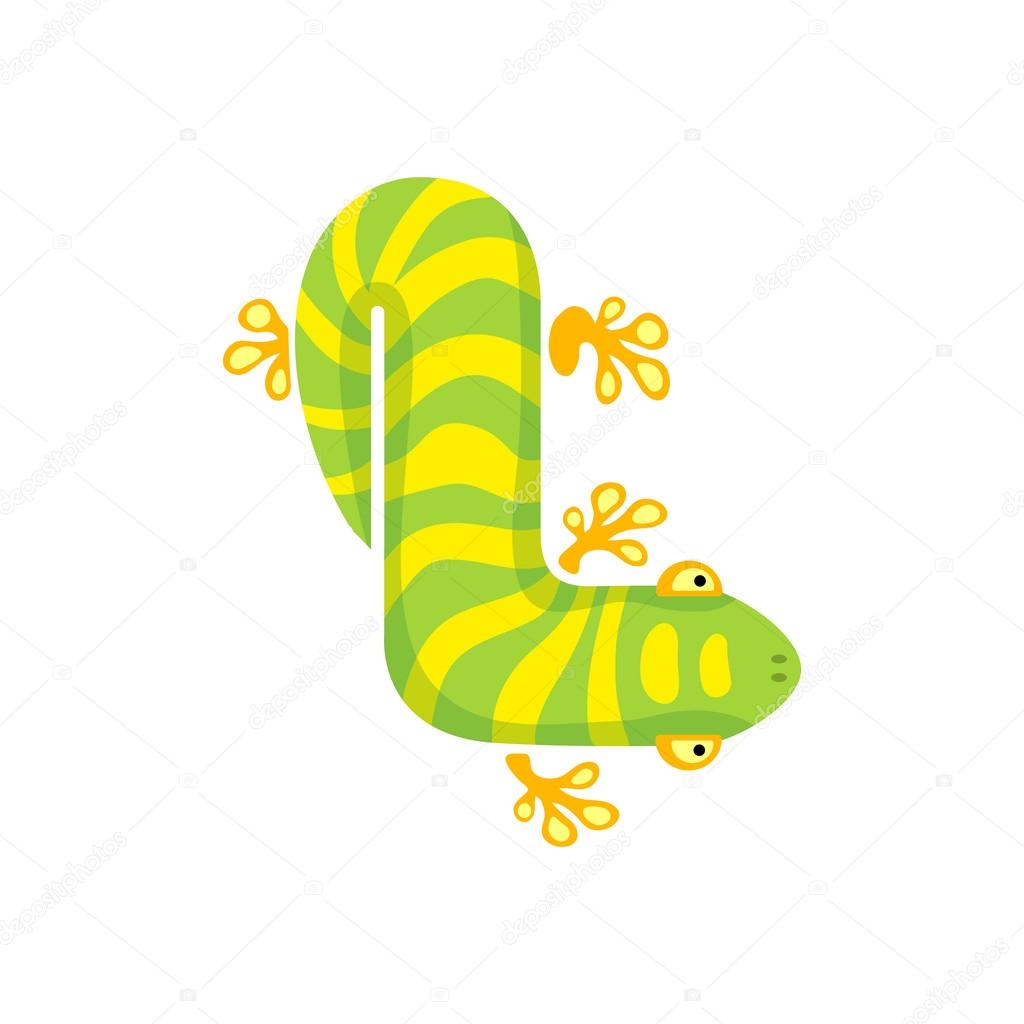 Letter L in the form of a lizard. — Stock Vector © joulenc #81929974