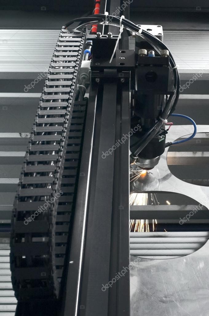 Laser cutting machine — Stock Photo © hepjam@hotmail.com #75714595