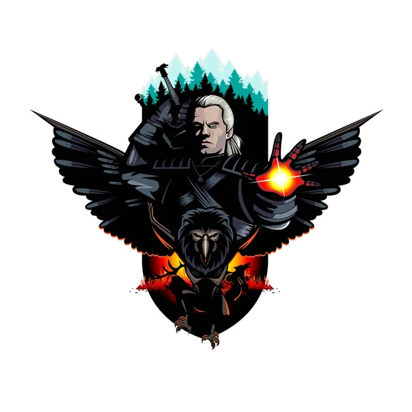 Witcher Vector Art Stock Images | Depositphotos