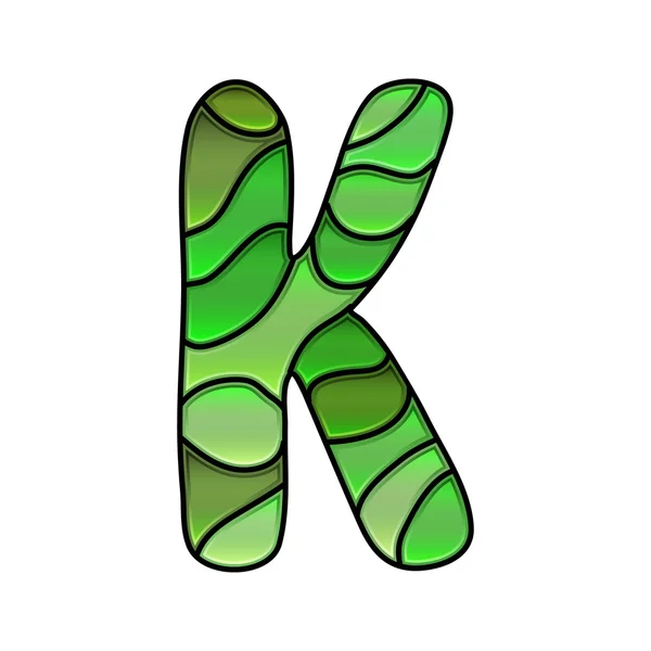 Stained Glass Font Stained Glass Font Letter K — Stock Vector © Greenflame 72246365