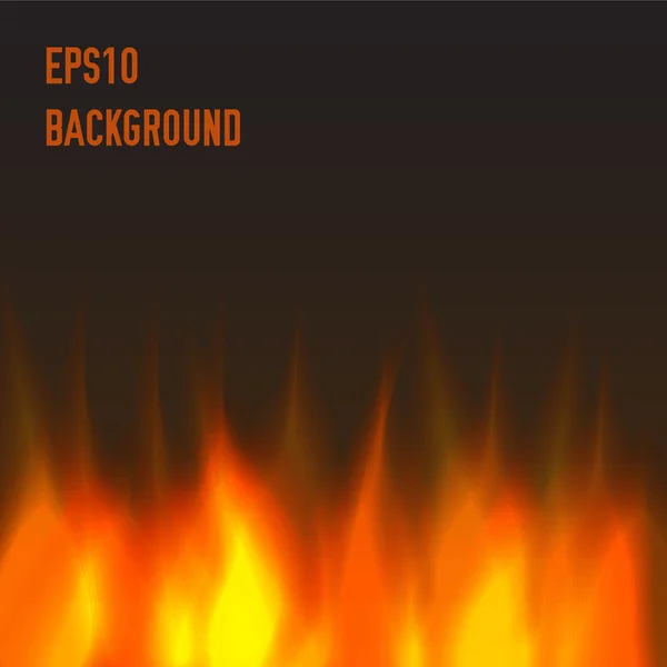 Burn flame fire vector background Stock Vector Image by ©drogatnev ...