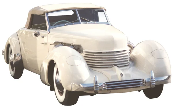 Este descapotable Cord 812 fue fabricado en 1936 y tenía un estilo ...