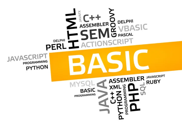 PYTHON word cloud, tag cloud, vector graphic ⬇ Vector Image by ...