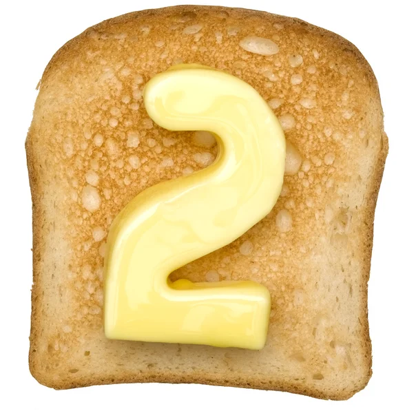 Toast with Butter Number Stock Photo by ©Stuartbur 72572109