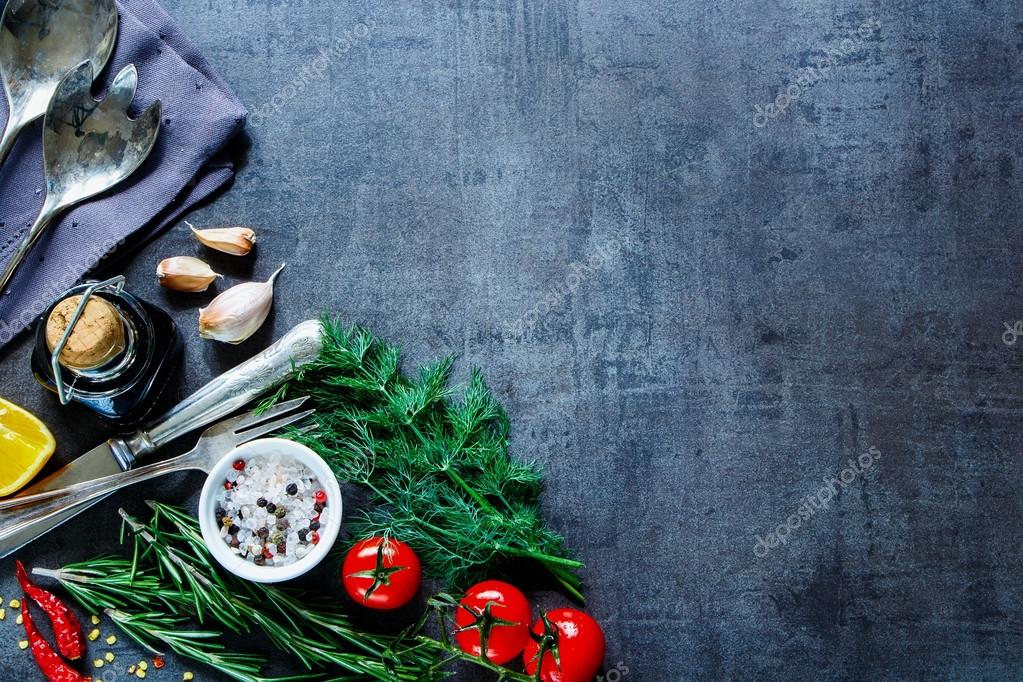 Vintage food background Stock Photo by ©yuliyagontar 108241236