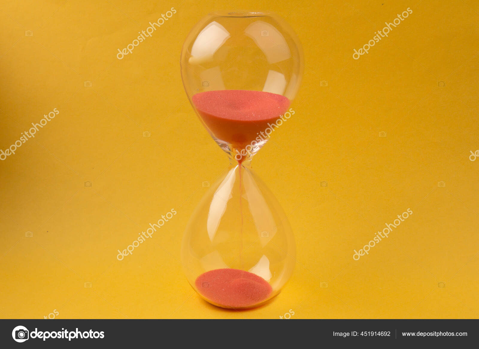 Warm Mode Hourglass Time Passing Concept Life Time Passing Meaning ...