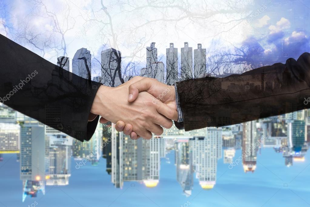 Teamwork for success of the business in the future. — Stock Photo ...