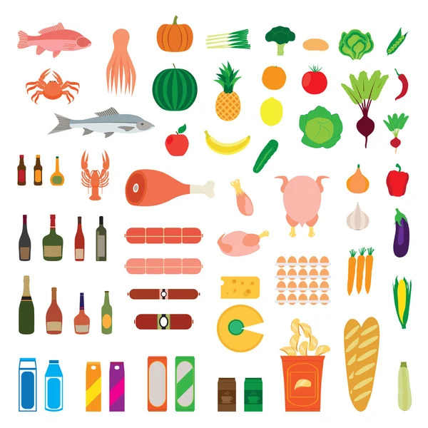 Aliments images vectorielles, Aliments vecteurs libres de droits ...