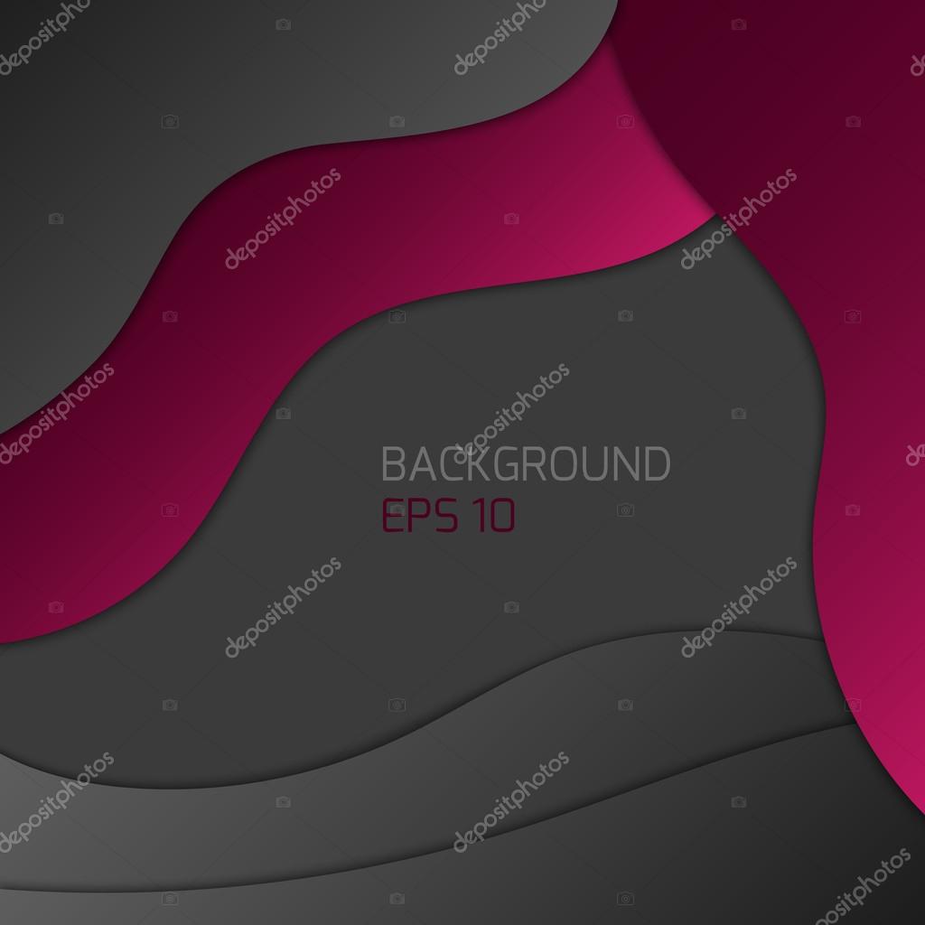 Vector illustration of dark background with shadows Stock Vector Image ...