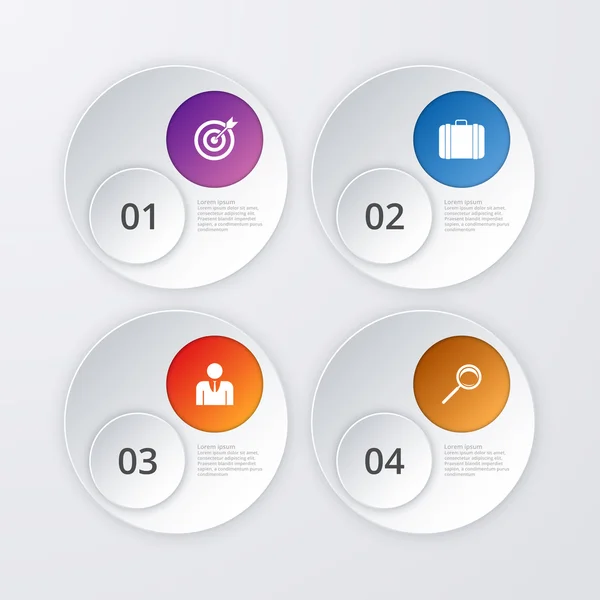 Vector illustration of circles infographics — Stock Vector © Amelisk ... Vector illustration of circles infographics — Stock Vector © Amelisk ...