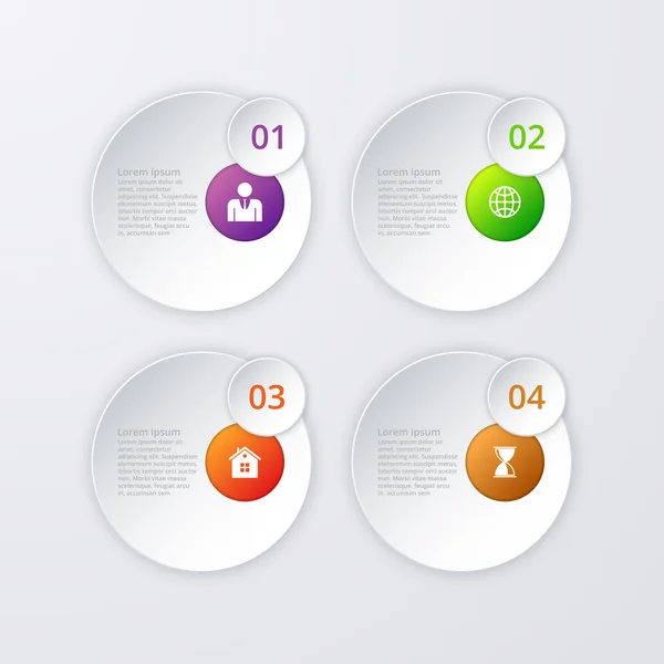 Vector illustration of circles infographics Stock Vector by ©Amelisk ... Vector illustration of circles infographics Stock Vector by ©Amelisk ...